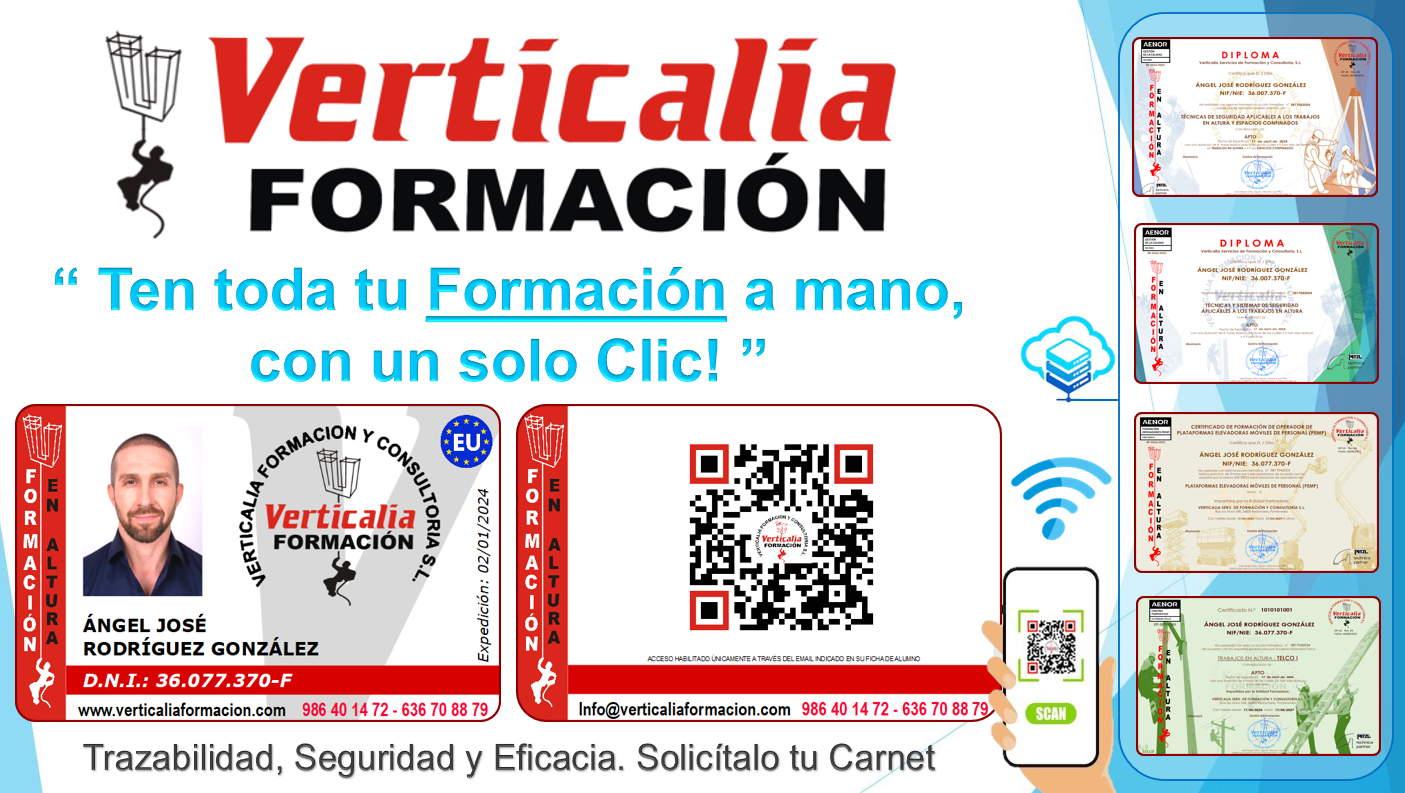 CARNET VERTICALIA: UN ÚNICO SOPORTE QUE ALMACENA TODAS TUS FORMACIONES ...